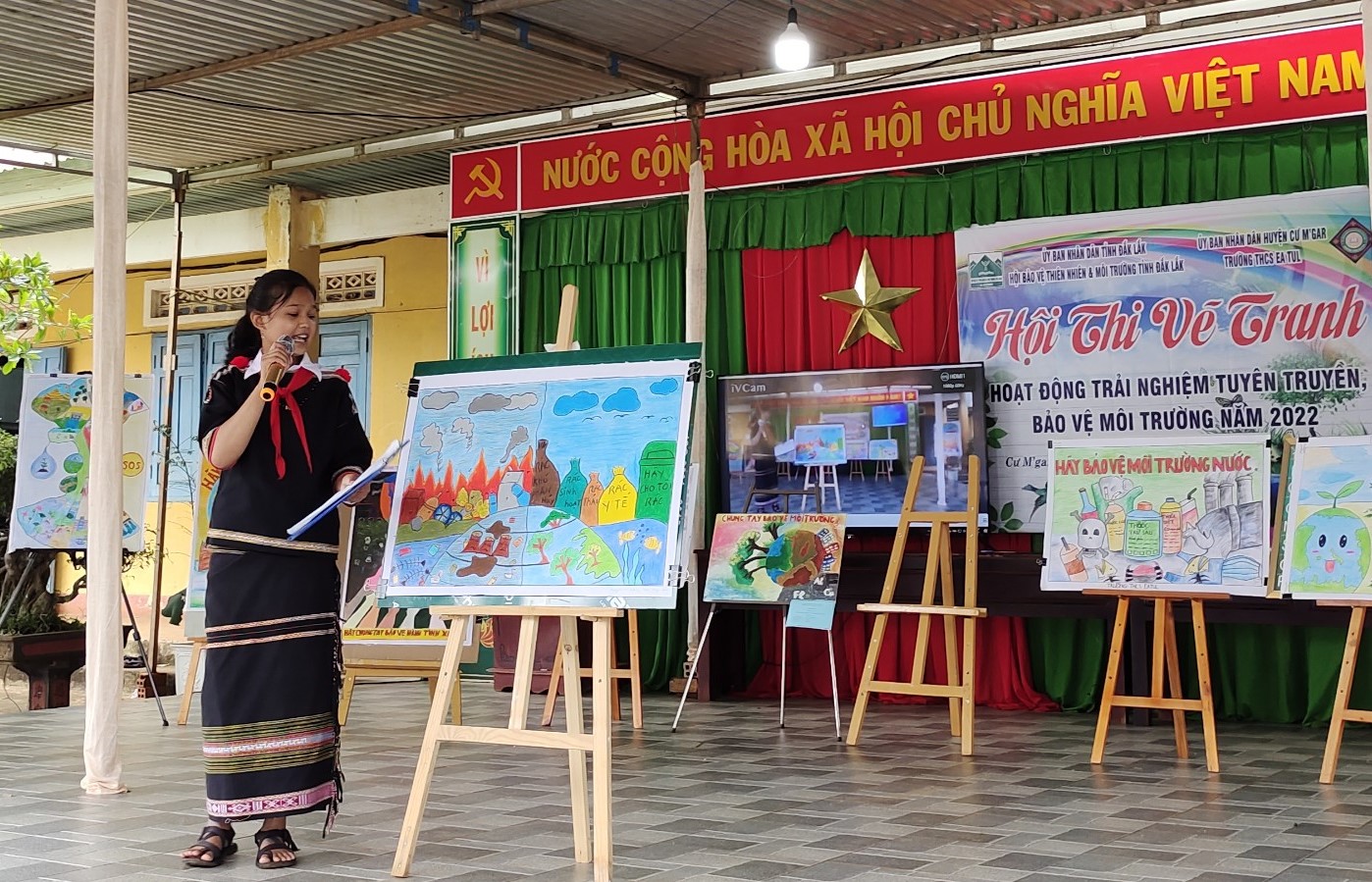 Hướng dẫn vẽ tranh bảo vệ môi trường đơn giản mà đẹp