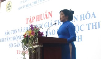 Training for the Preservation and Promotion of Traditional Cultural ...